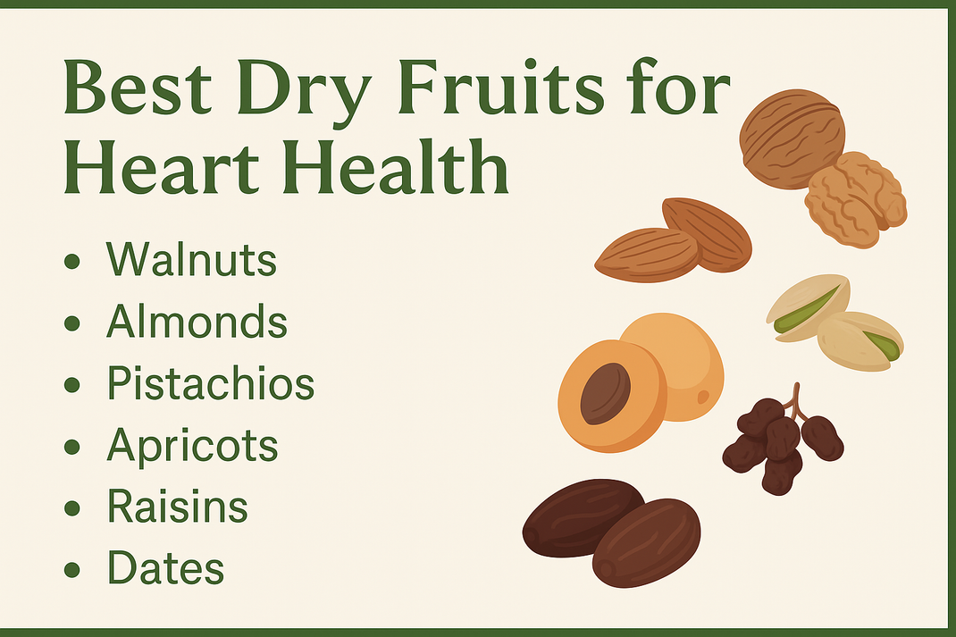 Best Dry Fruits for Heart Health – Miracle Arbor